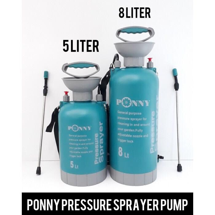 PONNY PRESSURE SPRAYER PUMP 5ltr and 8ltr | Lazada