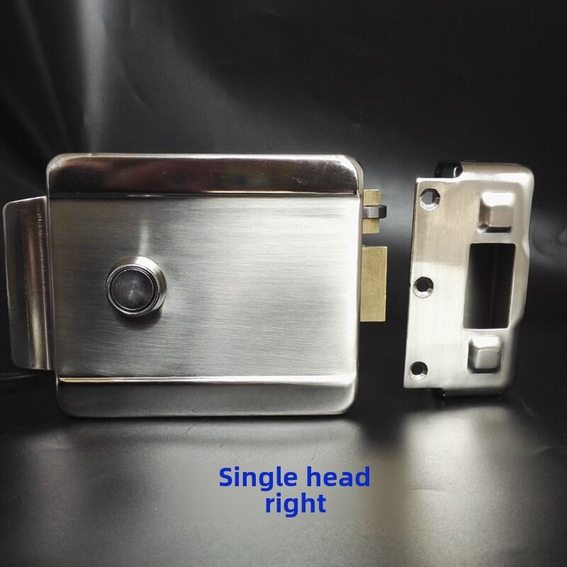 Electro-Mechanical Lock Double Headed Iron Door Lock Access Control ...