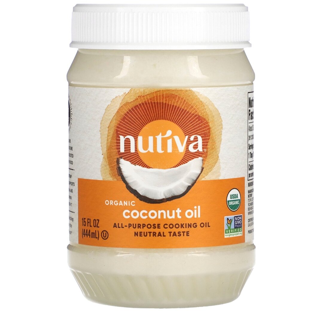 [PRE-ORDER] Nutiva, All-Purpose Cooking Oil, Organic Coconut Oil, (444 ...