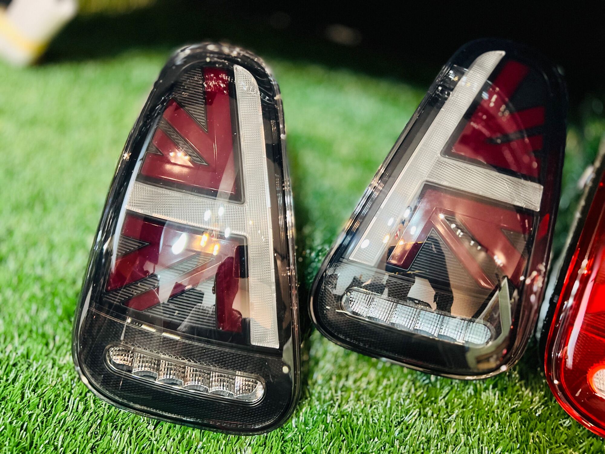 Mini Cooper R50 R51 R52 R53 union jack LED Tail Lamp Light 2004 2005 ...