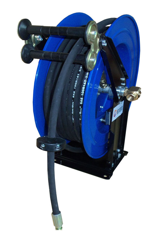 Auto-Retractable Hose Reel 30 M Industrial Spring Winding Water Drum ...