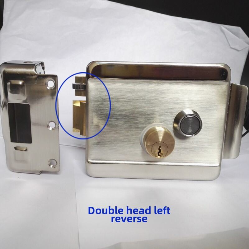 Electro-Mechanical Lock Double Headed Iron Door Lock Access Control ...