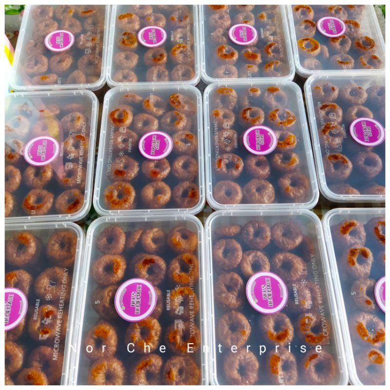 Peneram Denderam Derang Kuih Telinga Tradisional Manis Coq Neram Rangup ...