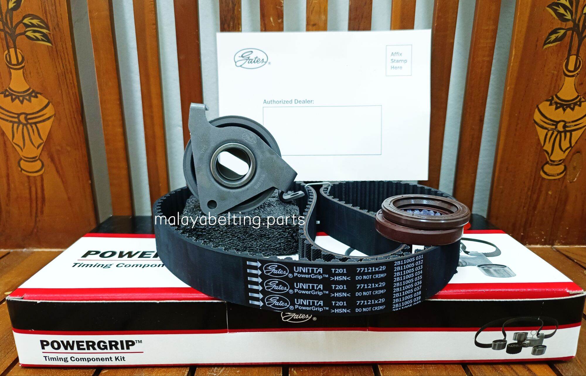 PROTON WIRA 1.8 SOHC ( 4G93 ) TIMING BELT KIT SET ORIGINAL GATES ...