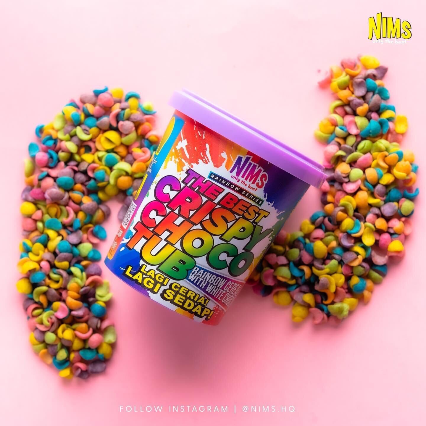 Nims chocotub Rainbow white chocolate | Lazada