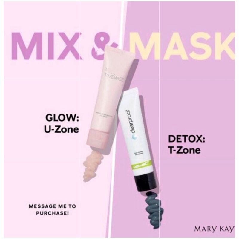 Mary Kay Mini Timewise Moisture Renewing Gel Mask & Mini Charcoal Mask ...