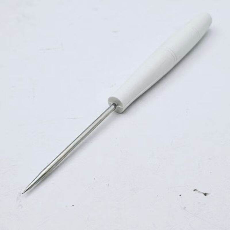 Iron Tasaki Metal Awl / Wood Shoe Awl (for makingholes on fabric ...