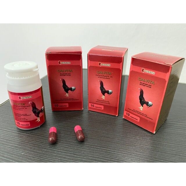 Ubat Ayam CALVITA 10’Biji (Kuat Tulang/ Pencegah Lumpuh) | Lazada