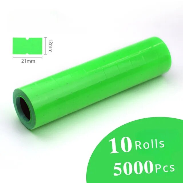 10 Rolls/5000pcs Price Labels MX-5500 Mark Stickers for Office Retail ...