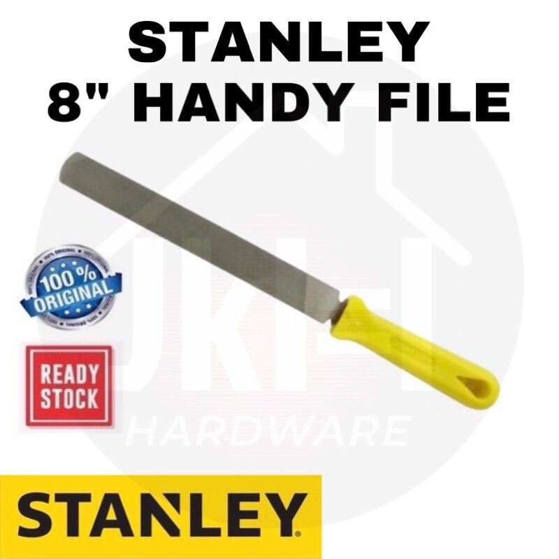 (100% ORIGINAL)8" STANLEY FILE /200mm FILE | Lazada