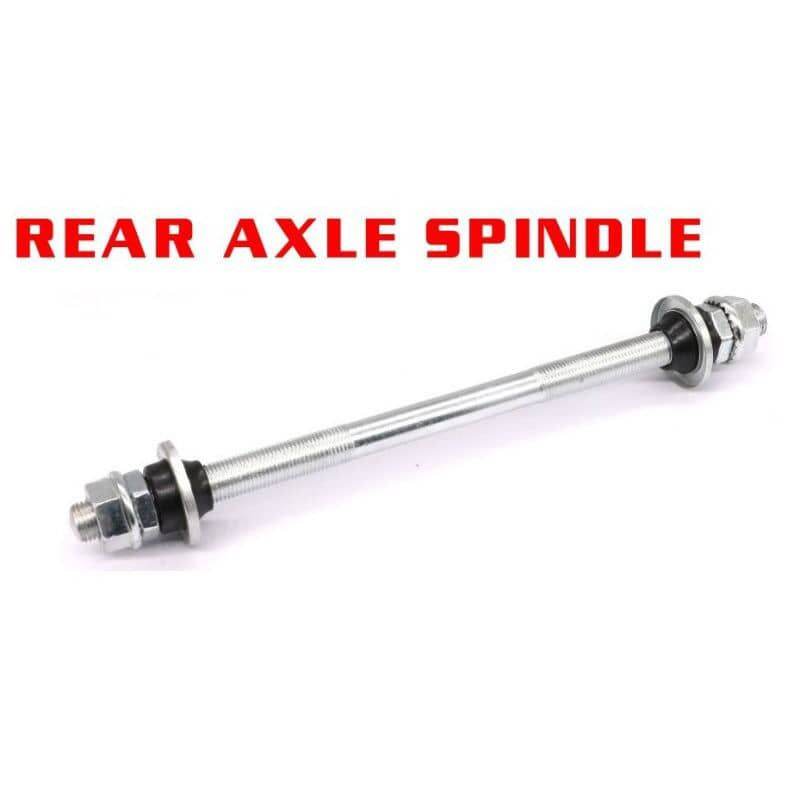 Basikal/Bicycle Wheel Hub Axle Spindle Shaft Front Rear / Shaft Roda ...