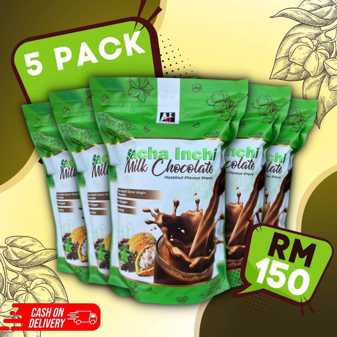 Sacha Inchi Milk Chocolate Premium / Susu Coklat Premium Sacha Inchi ...