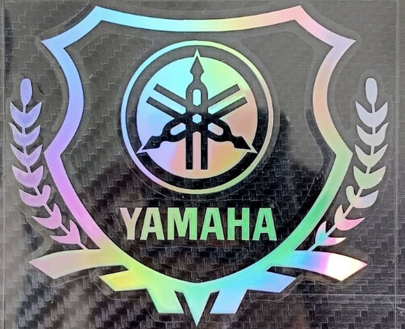Yamaha Anniversary Sticker Logo Emblem STICKER LOGO YAMAHA EMBLEM Y15ZR ...
