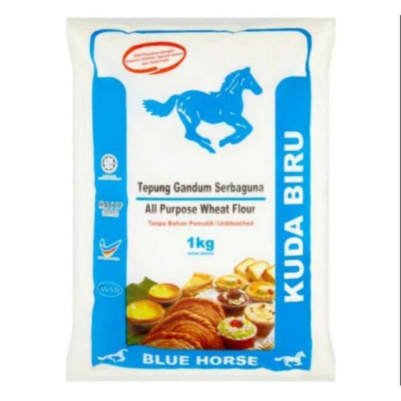 TEPUNG GANDUM CAP KUDA BIRU | Lazada