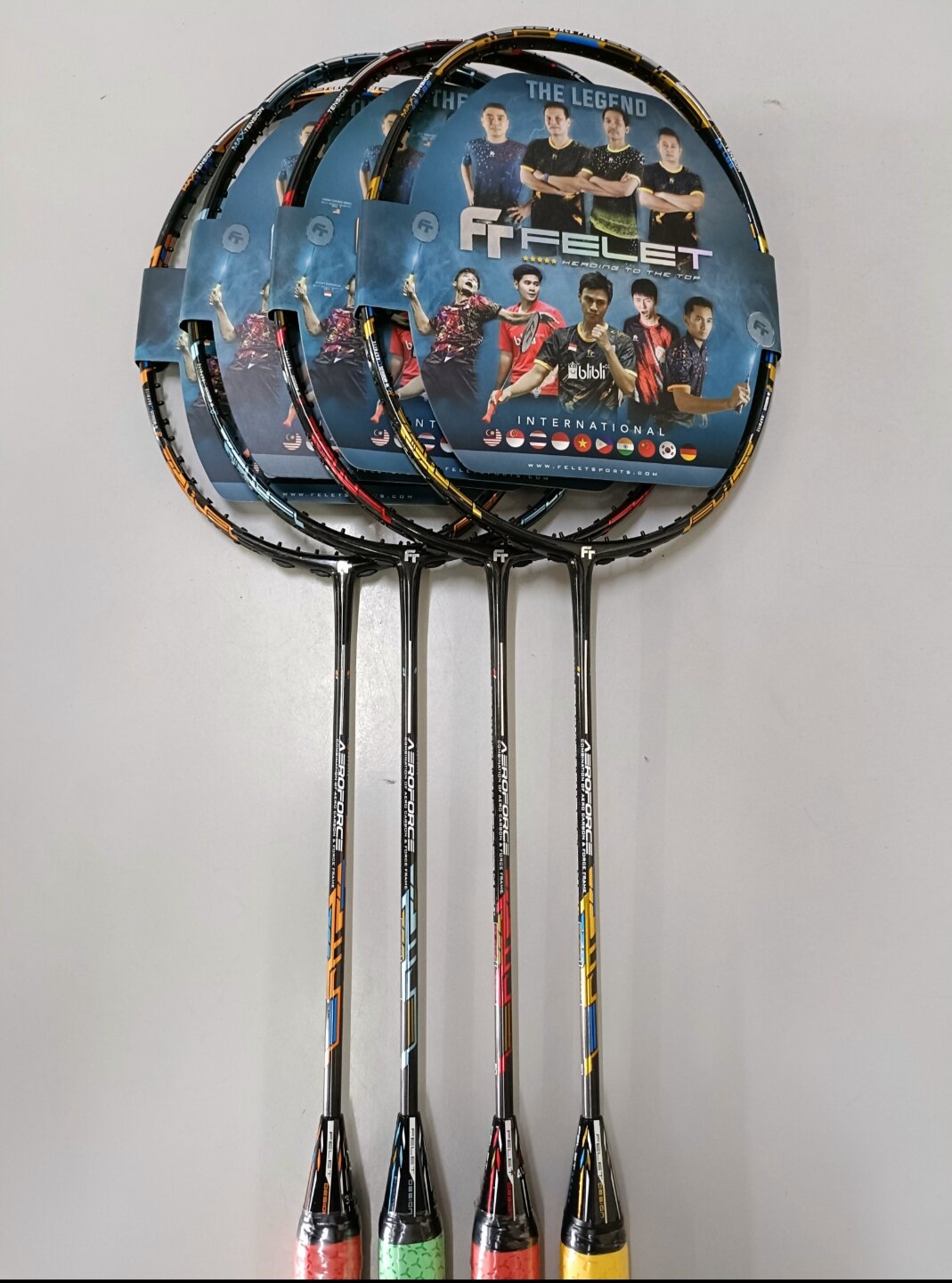 Felet AeroForce Max Tension 45lbs Badminton Racket | Lazada