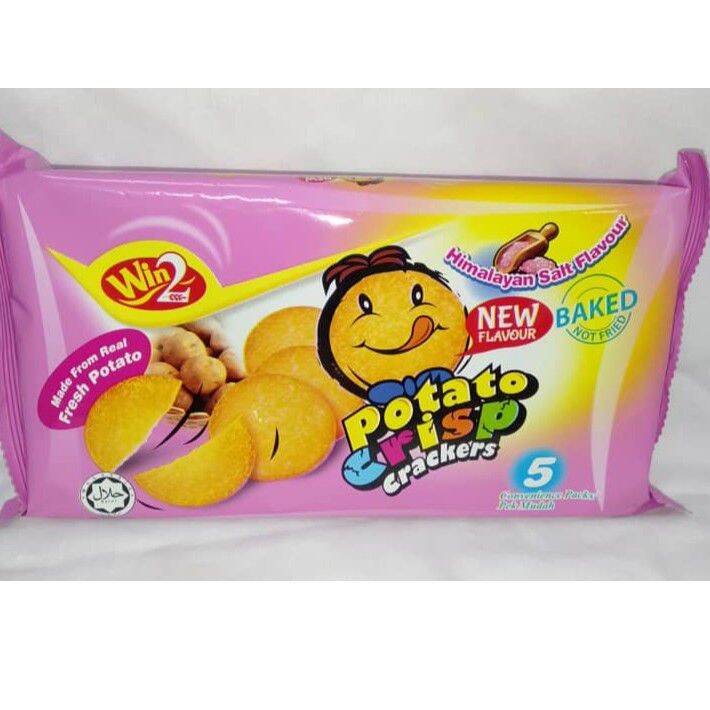 WIN2 POTATO CRISP CRACKERS（5 PACKS）(100G | Lazada