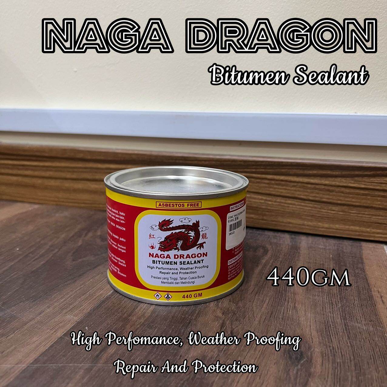 440GM / 2.5KG NAGA DRAGON Bitumen Sealant Roof Concrete Tiles Anti ...