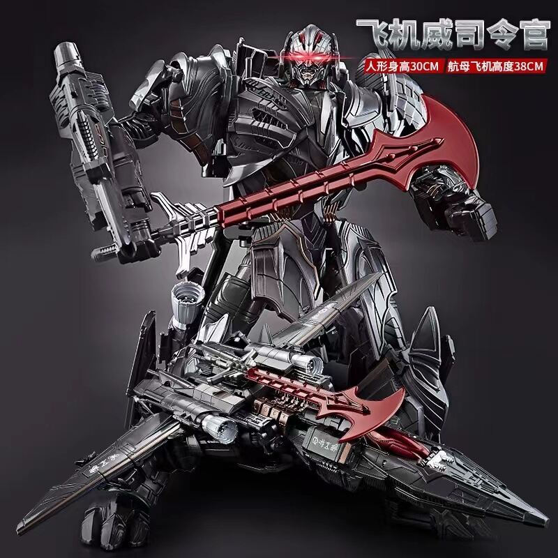 Transforming Alloy Robot Model Toy Tank Knight Giant Plane Decepticon ...