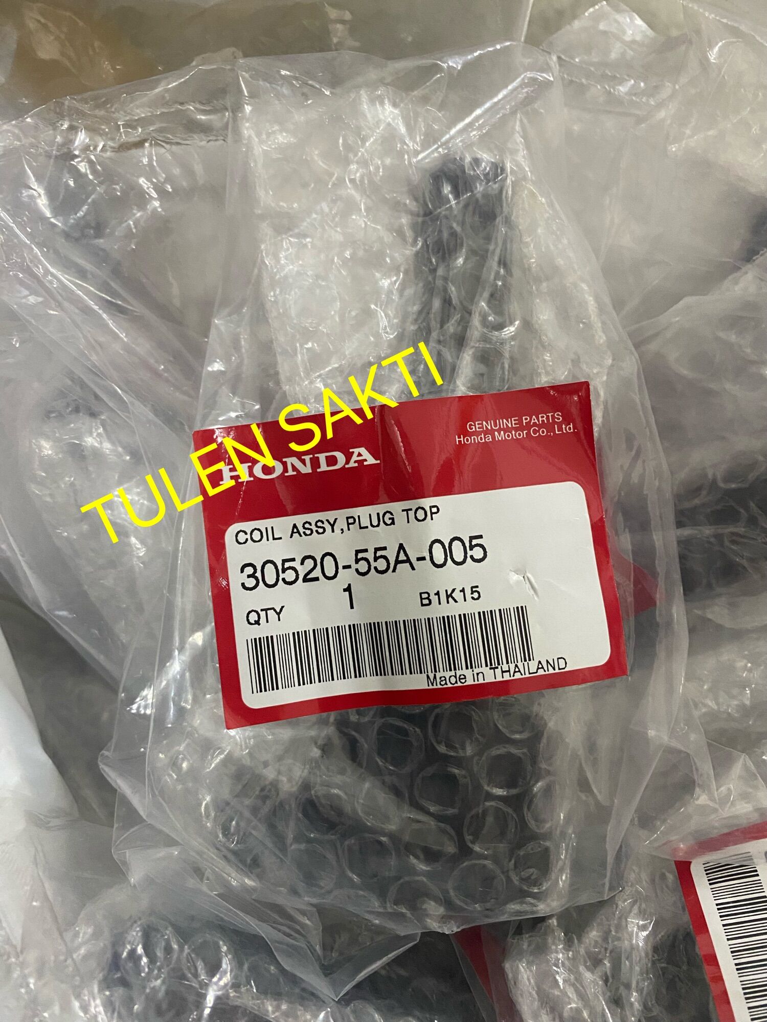 ORIGINAL HONDA CITY GM6 / JAZZ GK (2014-2019) IGNITION PLUG COIL (1 ...