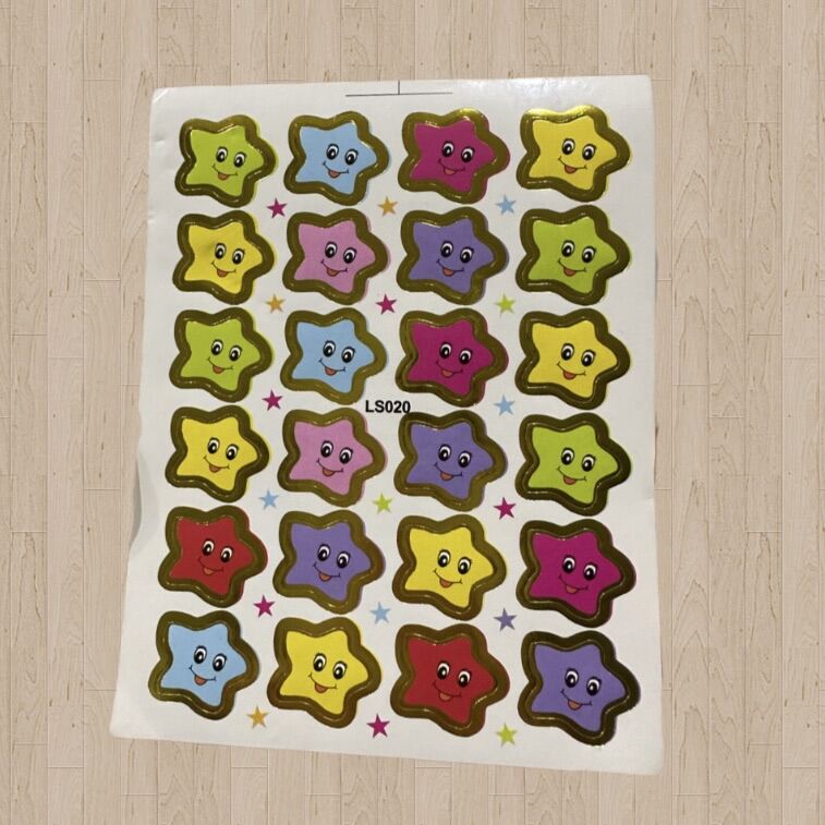 Encouragement Stickers | Children Reward Stickers | Star Stickers ...