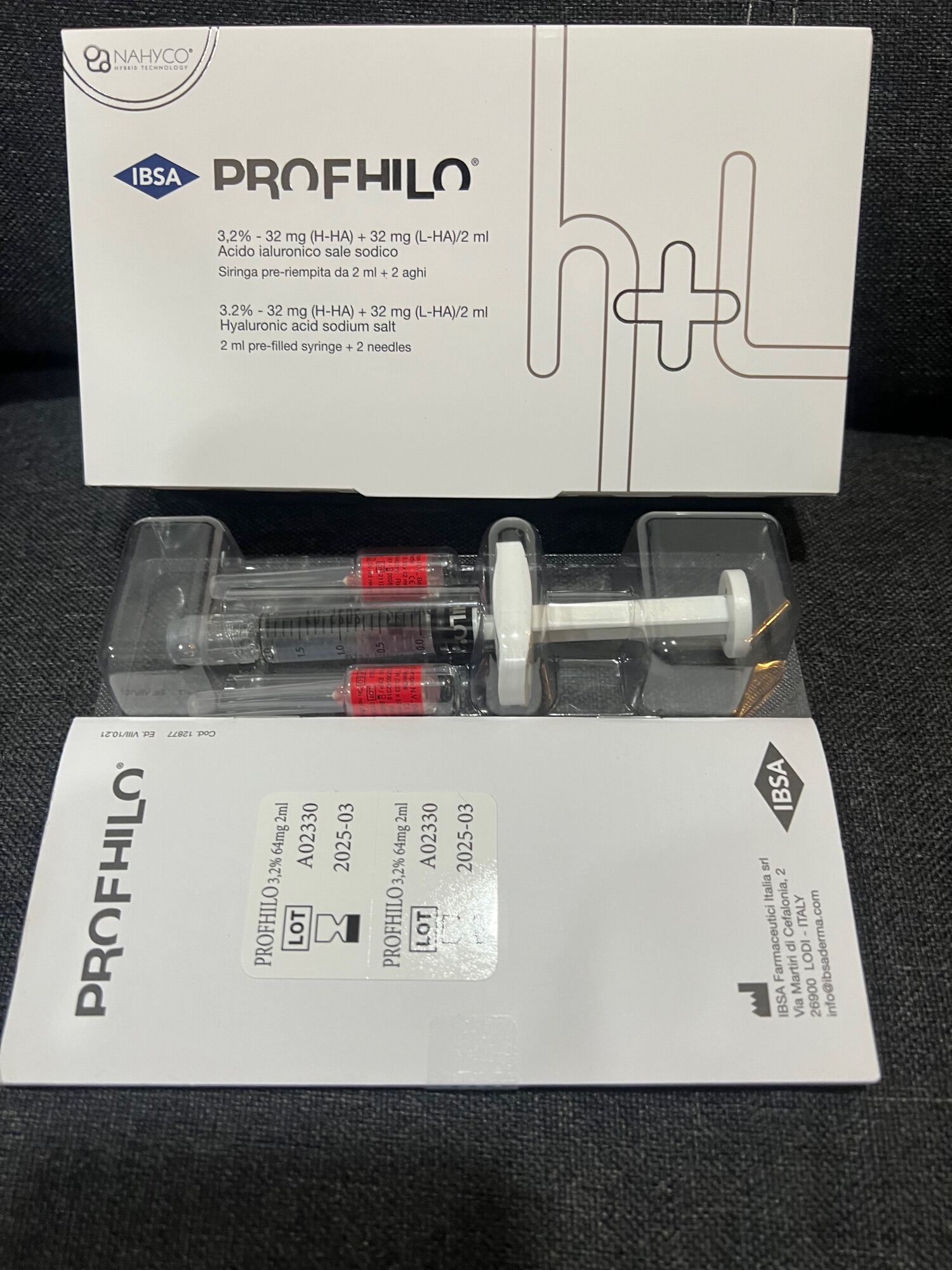 🔥PROFHILO +HLORIGNAL PRODUCT 五点提升针1 box 1 pack 2ml | Lazada