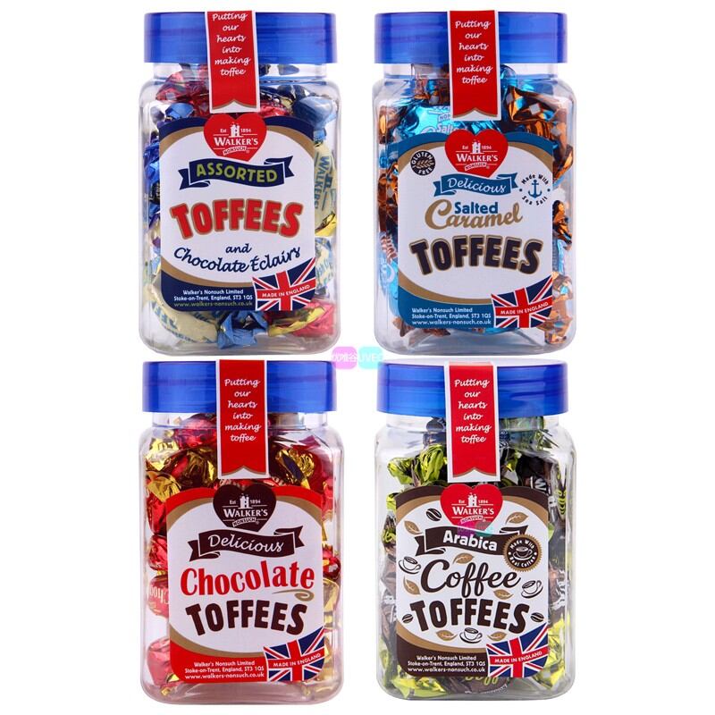 British Original Import Candy Snack Soft Candy VolX Assorted Toffee ...
