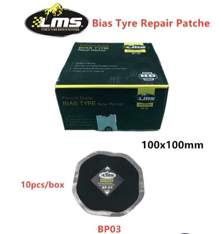 LMS TİRE REPAIR PATCHES BP CT TAYAR BOCOR PENAMPAL BP CT TIPTOP TAYAR ...