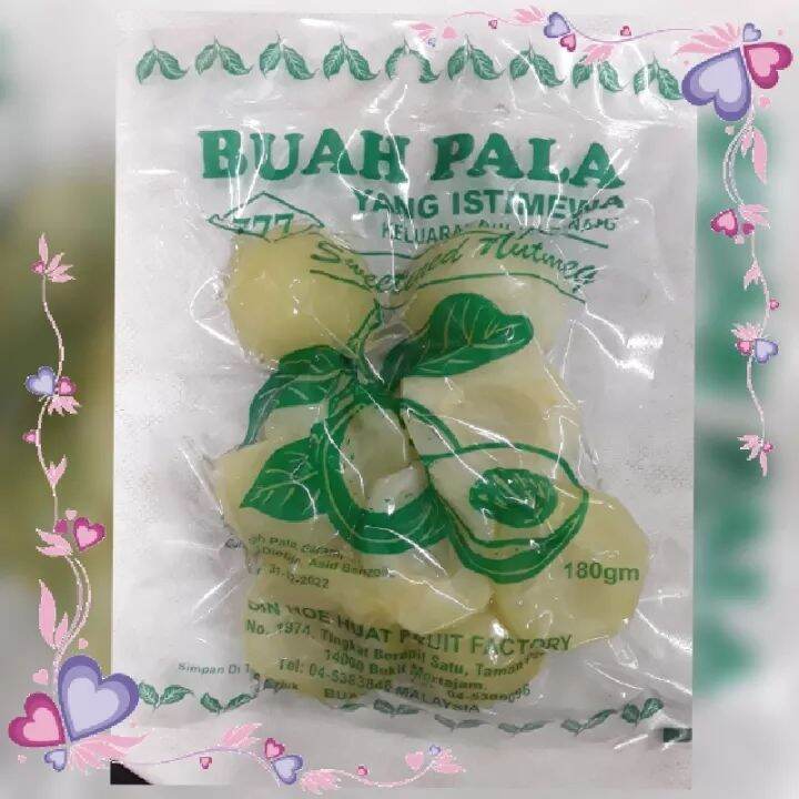 Buah pala istimewa sedap 1pax 180gm ( home made ) | Lazada