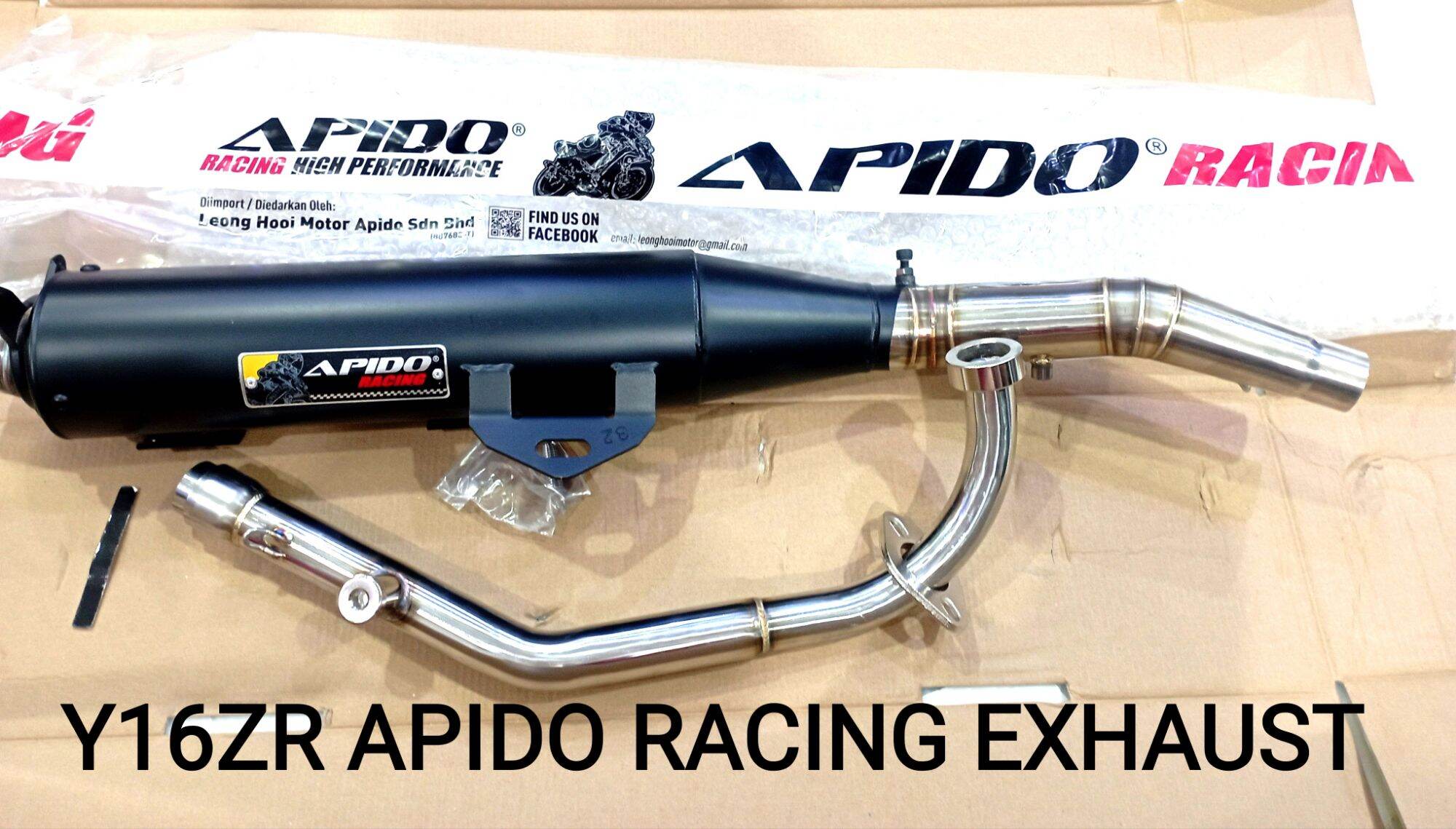 APIDO RACING EXHAUST Y16ZR LC135 YAMAHA Y16 CUTTING STANDARD RACING ...