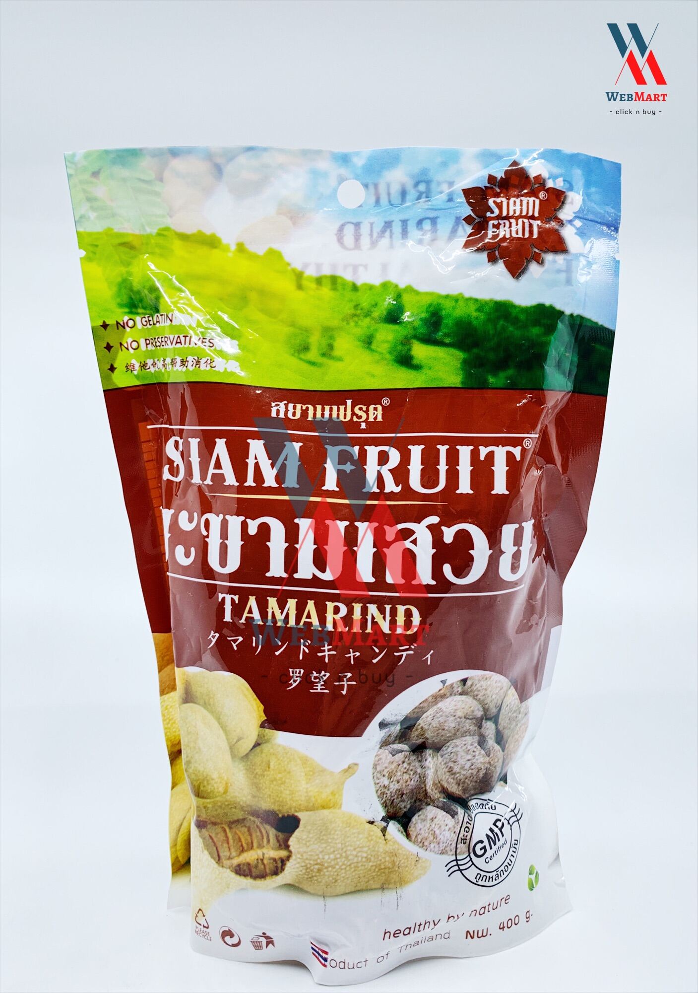 THAI SIAM FRUIT Tamarind/ Asam Jawa/ 罗望子 400g | Lazada