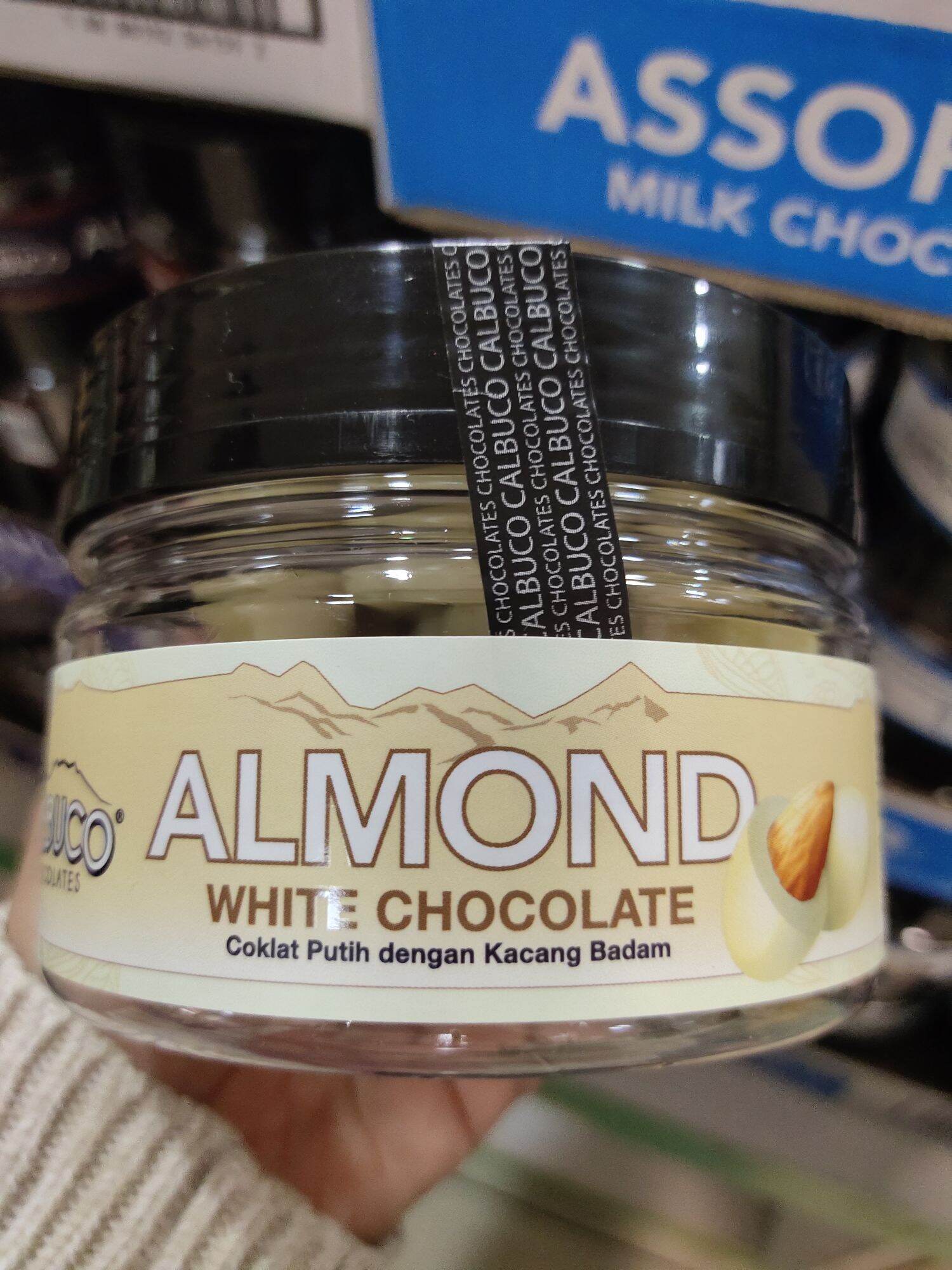 Coklat Langkawi Calbuco Mini Jar Milk/Dark/White Chocolate Almond ...