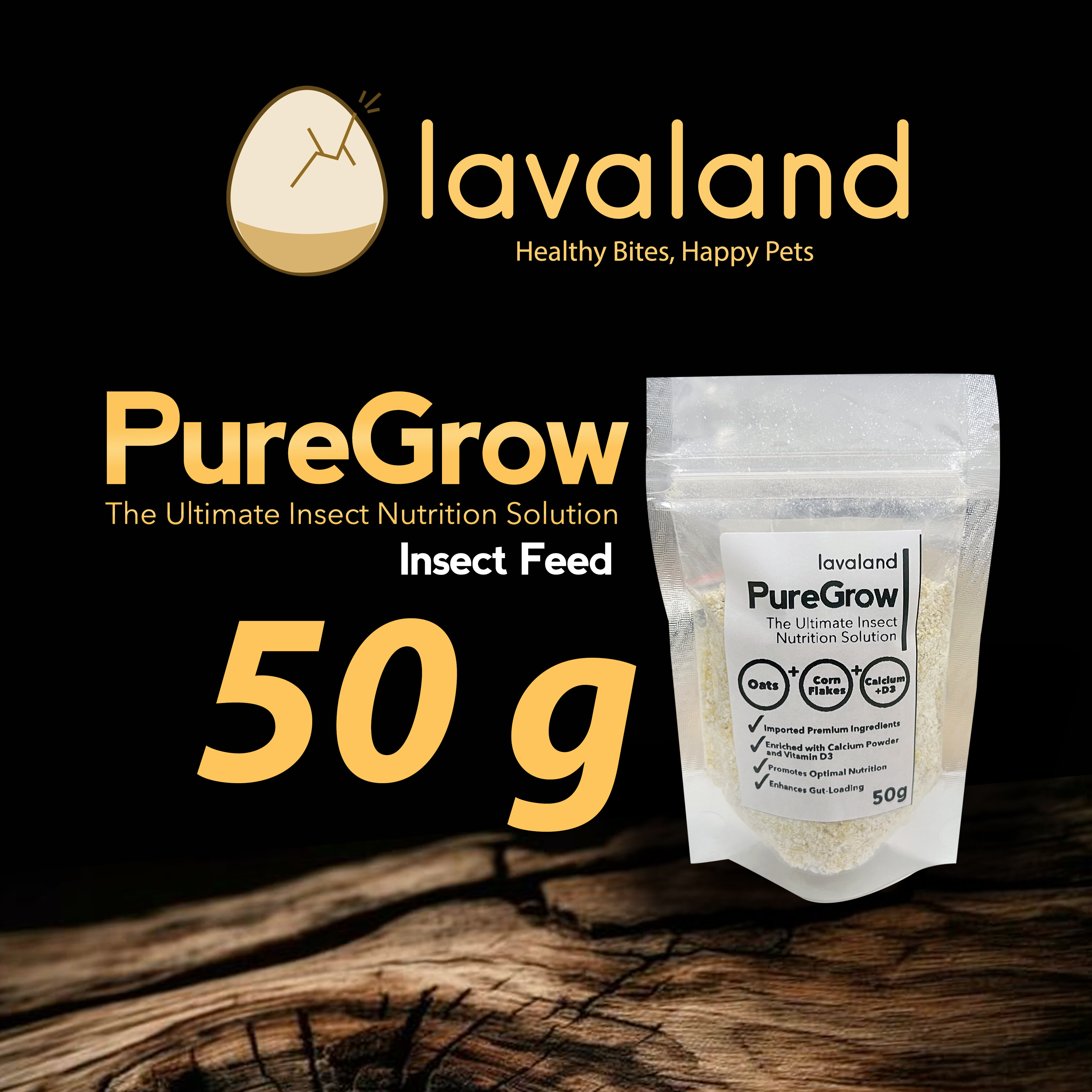 Lavaland - PureGrow - Grade AA - Insects Food / Dubia Roaches Food ...