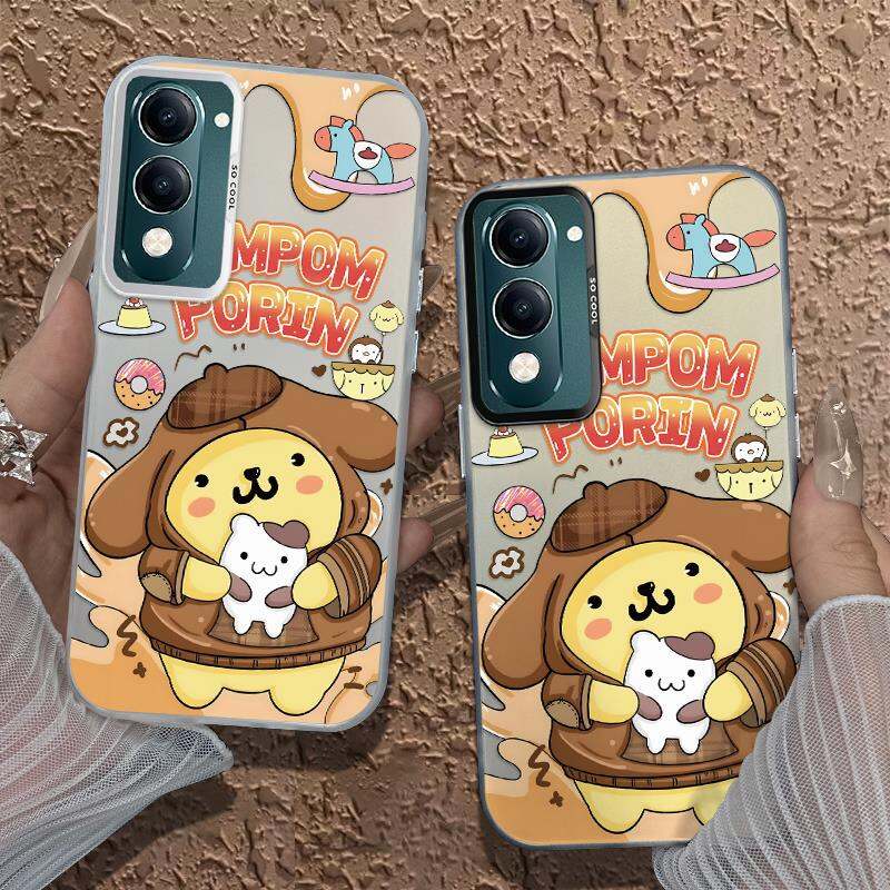 vivo Y29t Y29s Y19s Pro Pompompurin Glossy Case Golden Retriever Design ...