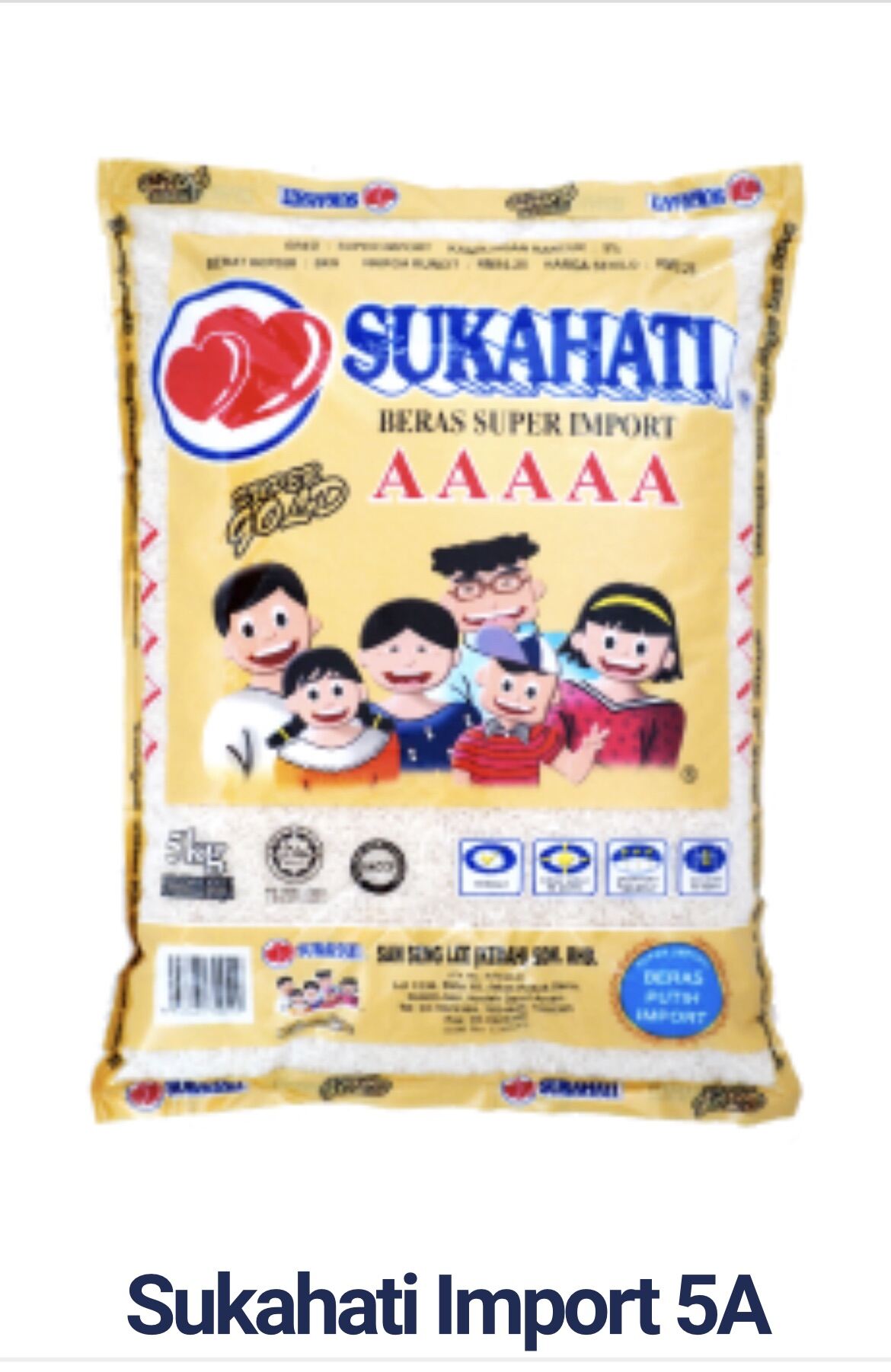 Beras Sukahati 1kg Super Import 5A original packing | Lazada
