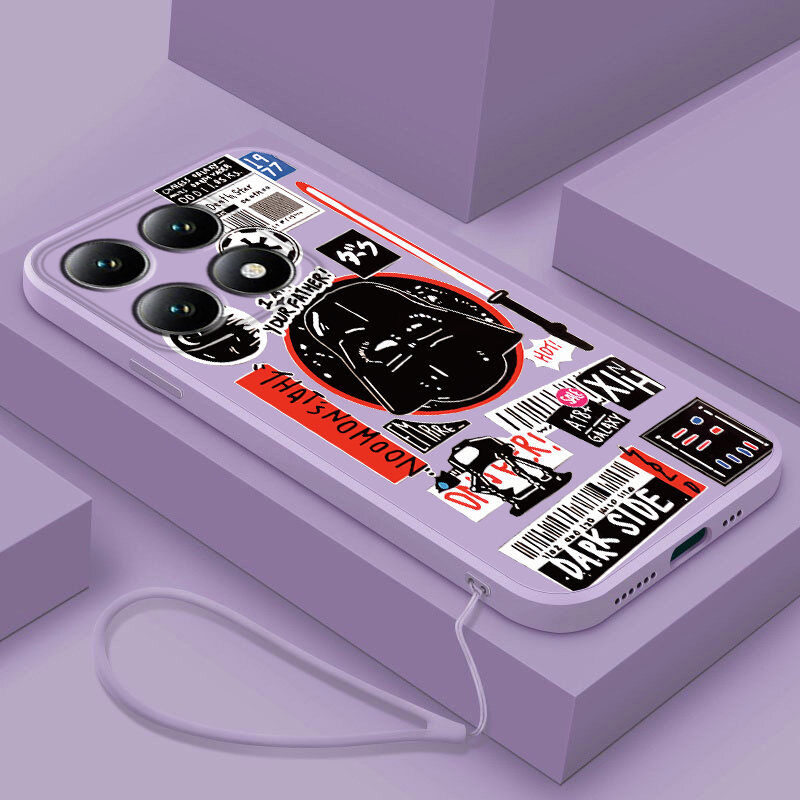 Honor X7d Honor 400 Smart 5G Matte Liquid Silicon Square Casing Black ...