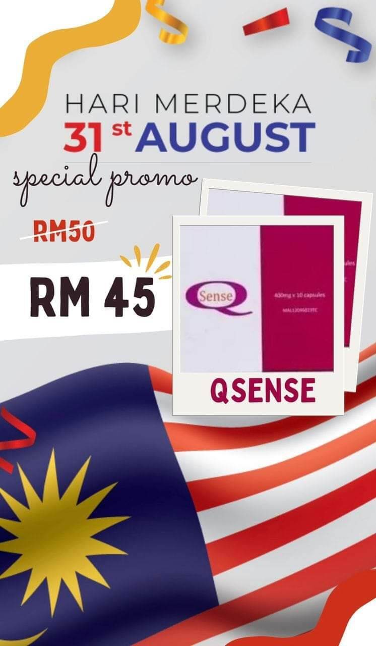 Qsense Sampah Cleanse By Kak Km Lazada