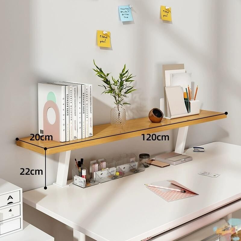 Desktop Organizer Rack Dual Screen Computer Elevation Base Monitor ...