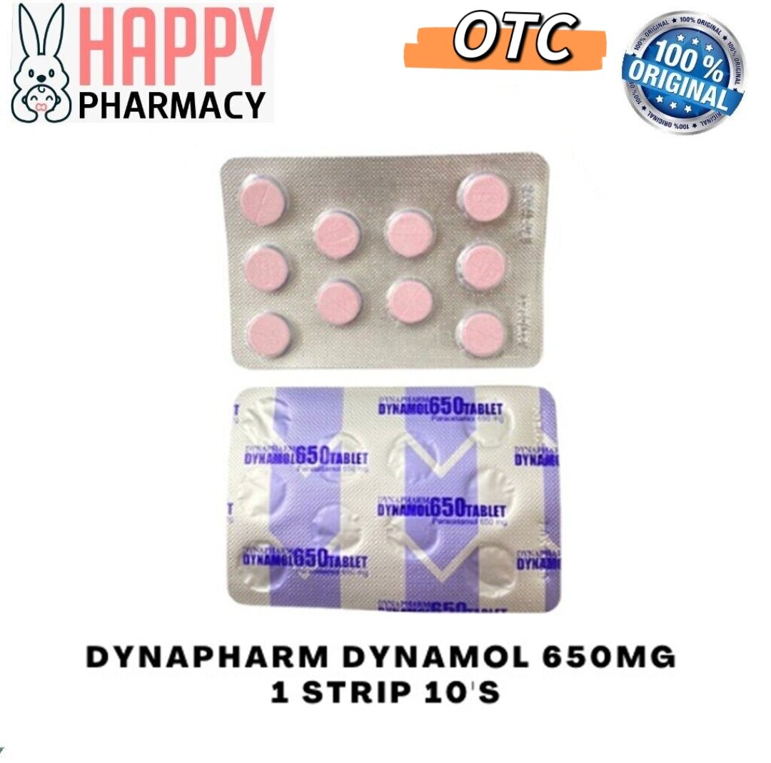 DYNAPHARM DYNAMOL 650MG 10'S [EXP:10/26] DYNAPHARM PARACETAMOL DYNAMOL ...
