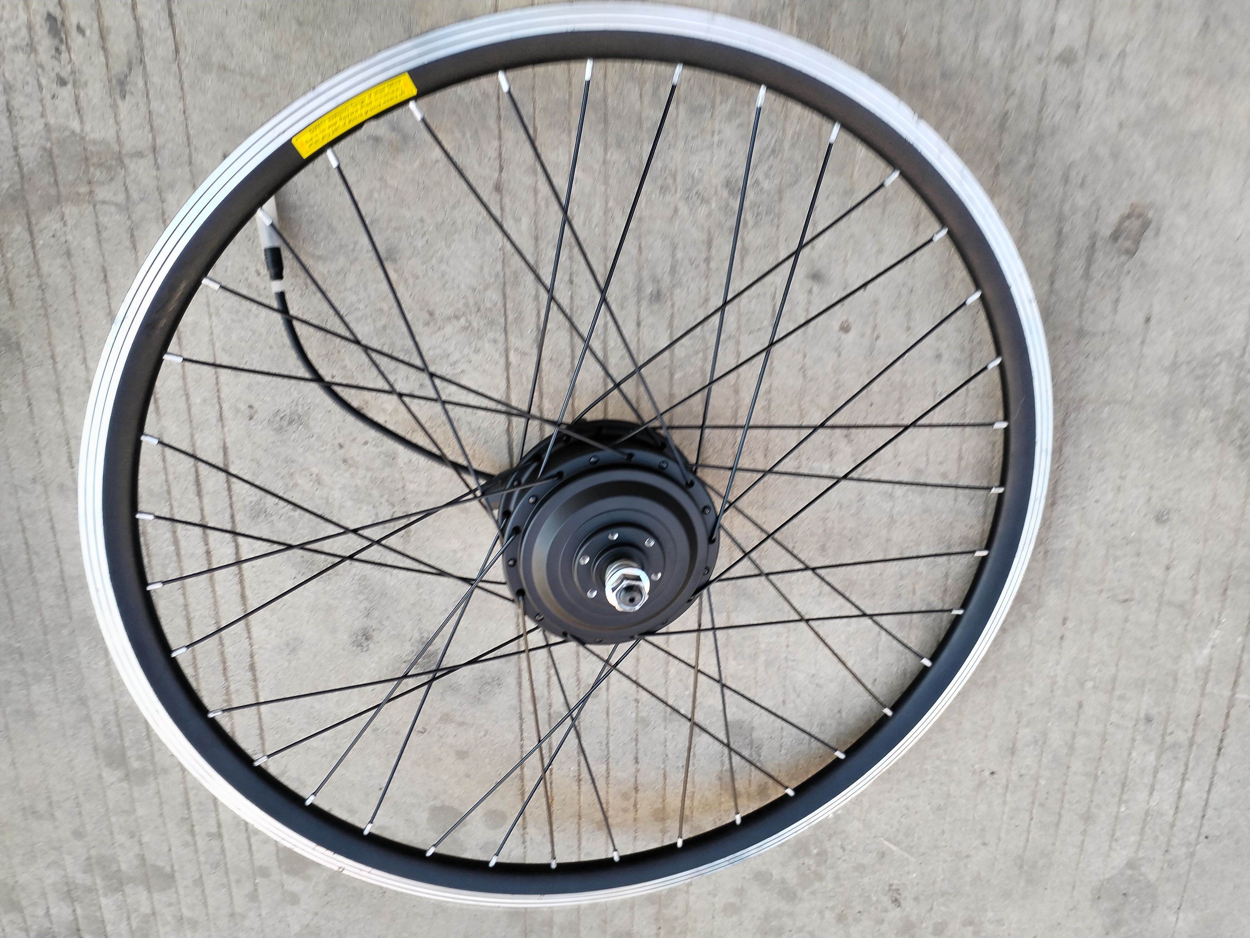 Front Wheel Brushless Motor Disc Brake Hub Motor Wheelset 36-48V ...