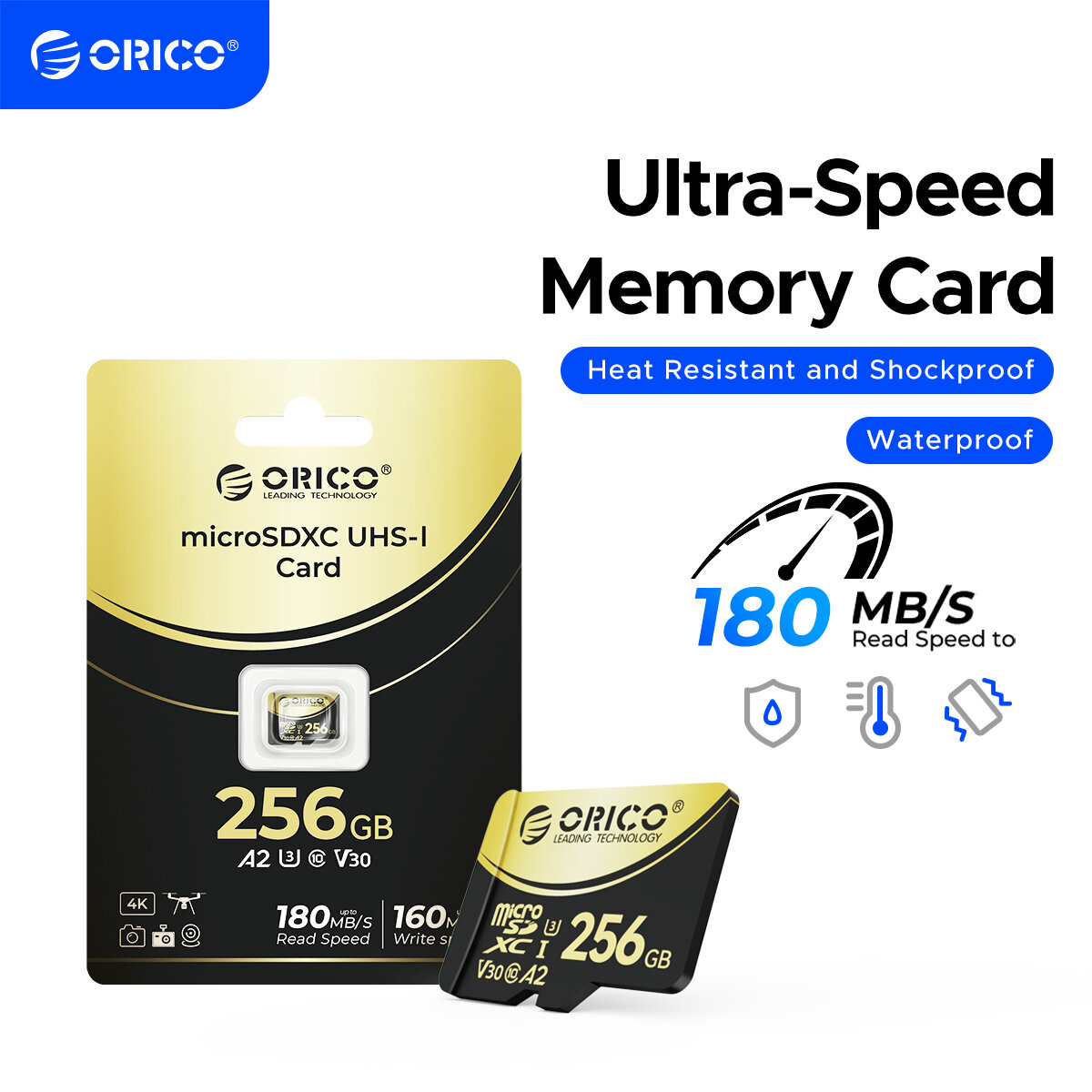 ORICO V3 SD Memory Card 256GB 512GB Micro SD Card For CCTV Camera Dash ...