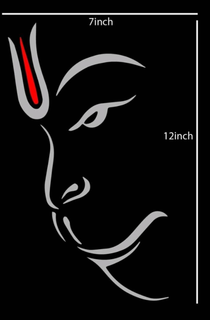 [BEST SELLER] Hanuman sticker, Jai Hanuman, Trending sticker, Hindu God ...