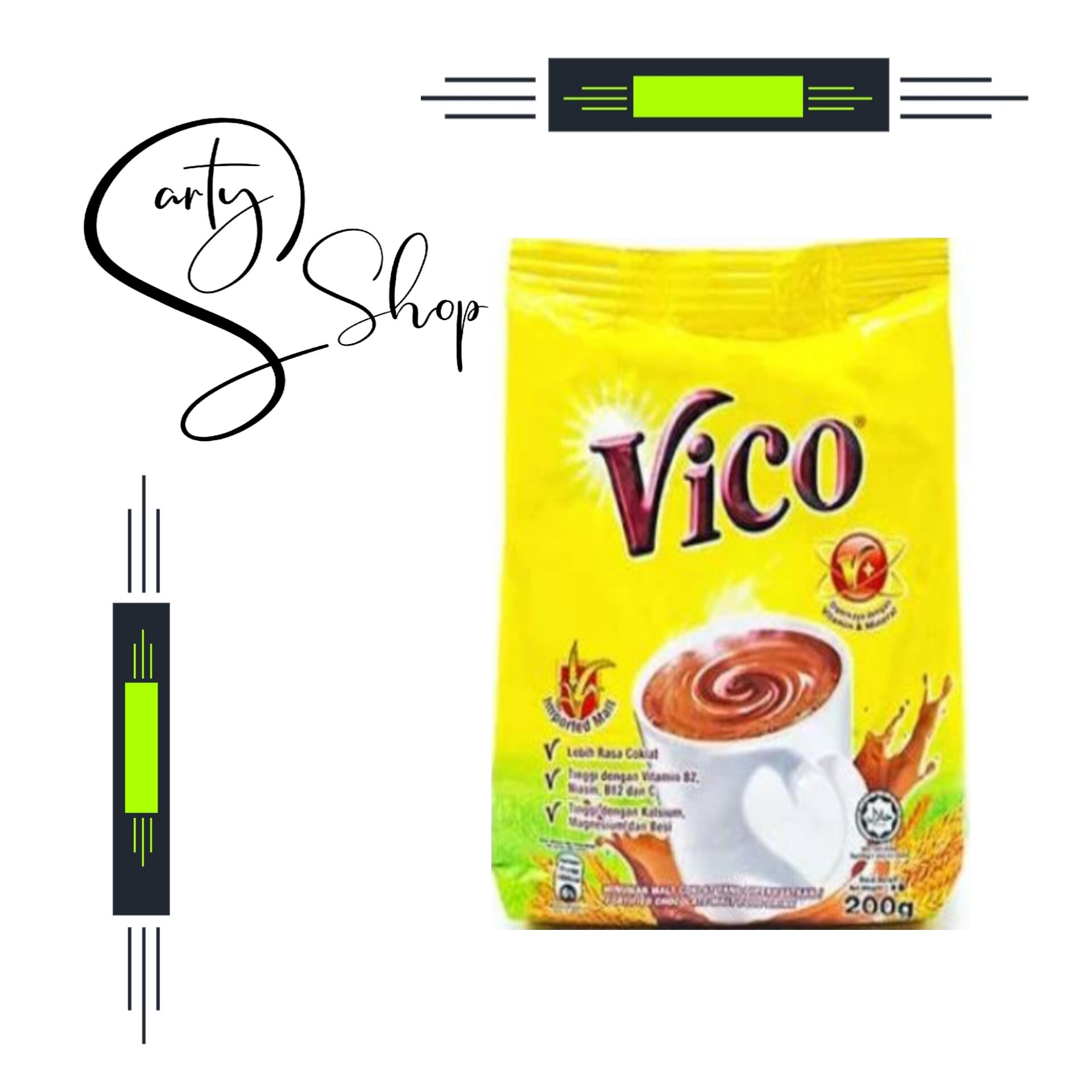 Vico Chocolate Malt 200gm | Lazada