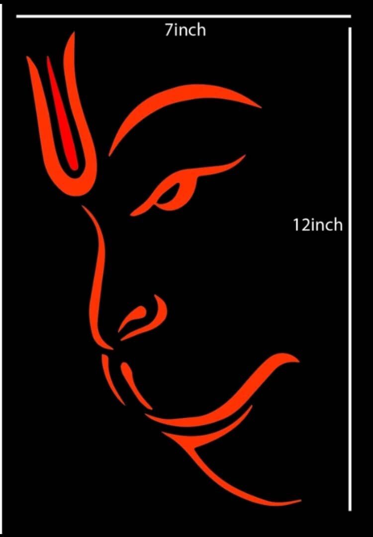 [BEST SELLER] Hanuman sticker, Jai Hanuman, Trending sticker, Hindu God ...
