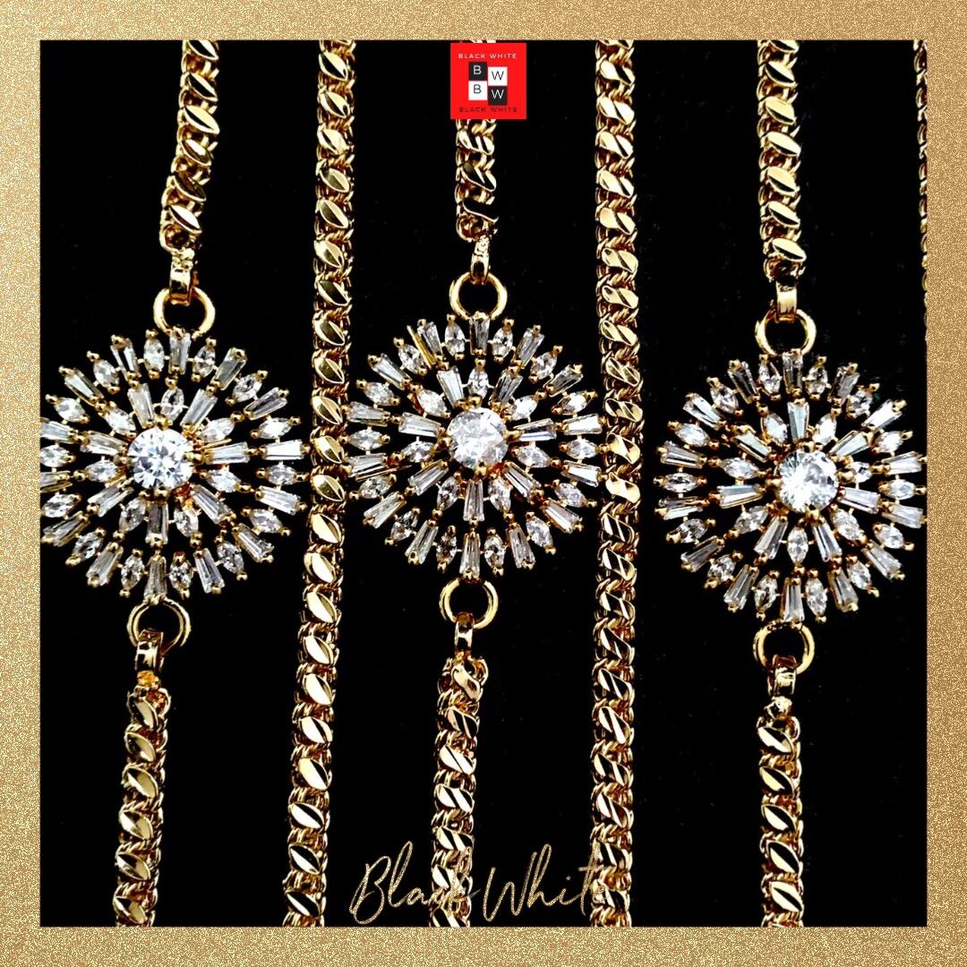 Chain Thali Chain Mop Elegant Gold Plate (ST03/06) | Lazada