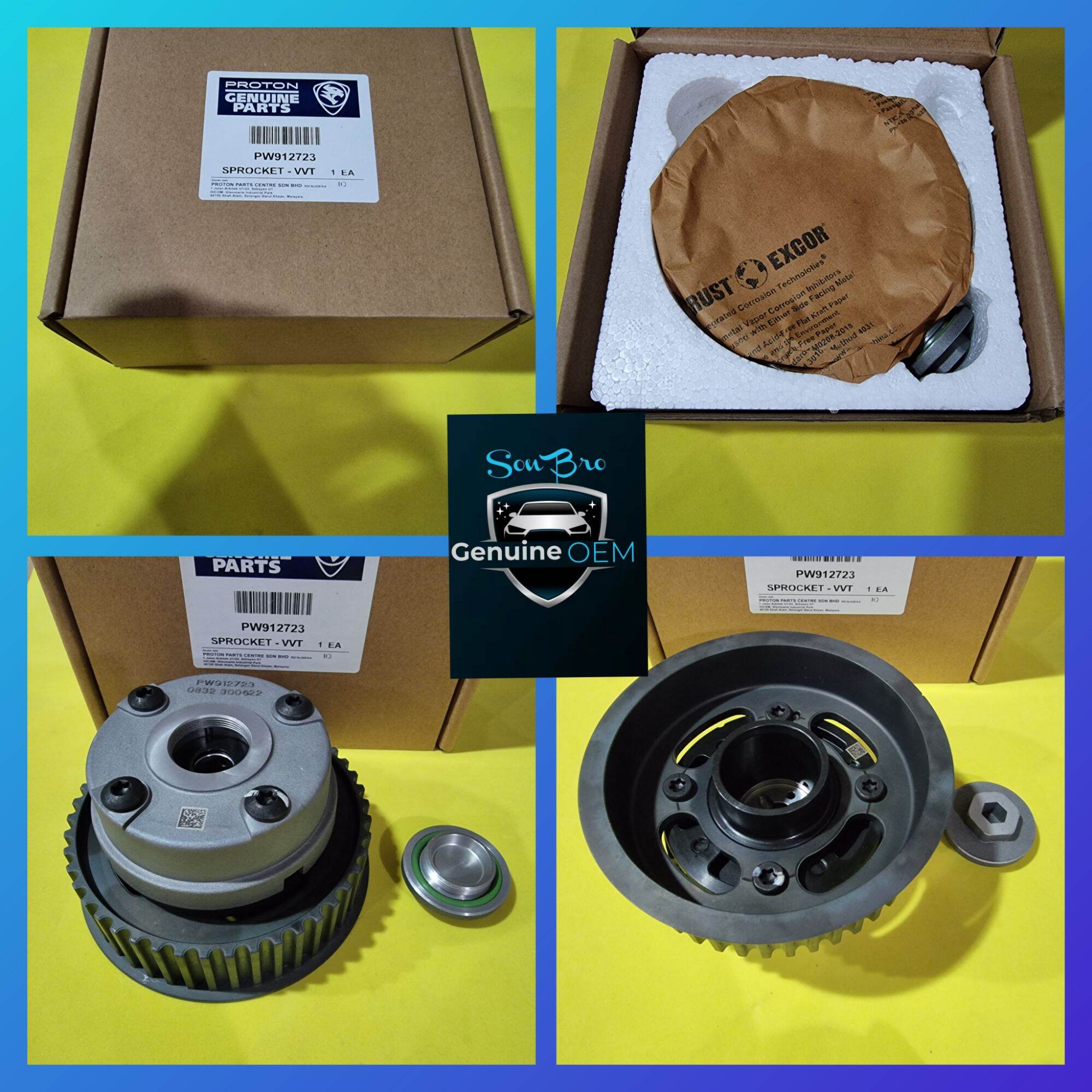PREVE EXORA SUPRIMA TURBO SAGA VVT IRIZ PERSONA VVT CAMSHAFT SPROCKET ...