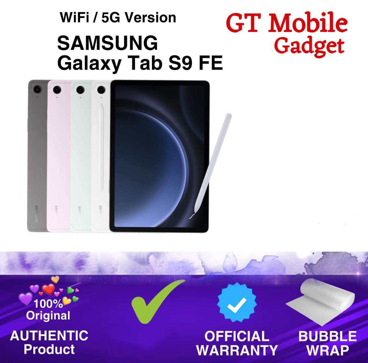 Samsung Galaxy Tab S9 FE Price in Malaysia & Specs - RM2099 | TechNave