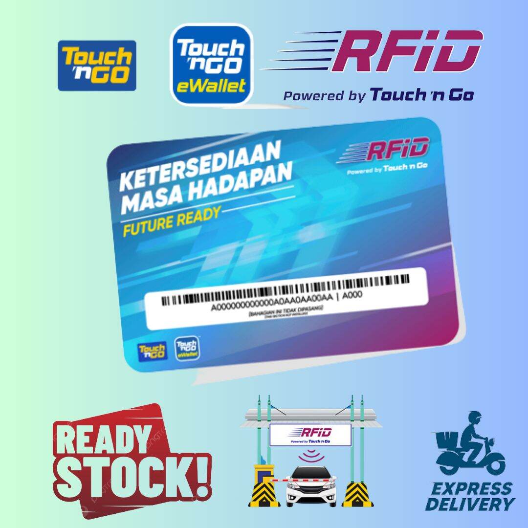 READY STOCK Touch ‘n Go Self-fitment (DIY) RFID Tag Free Installation ...