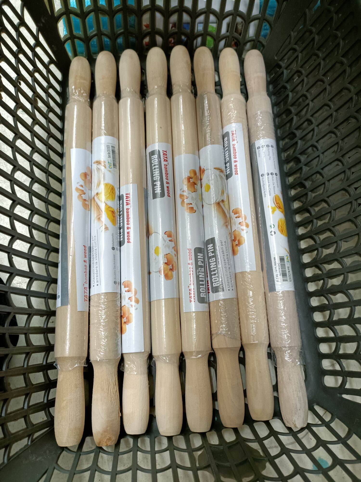 Penggelek Tepung/Tata Bamboo And Wood | Lazada