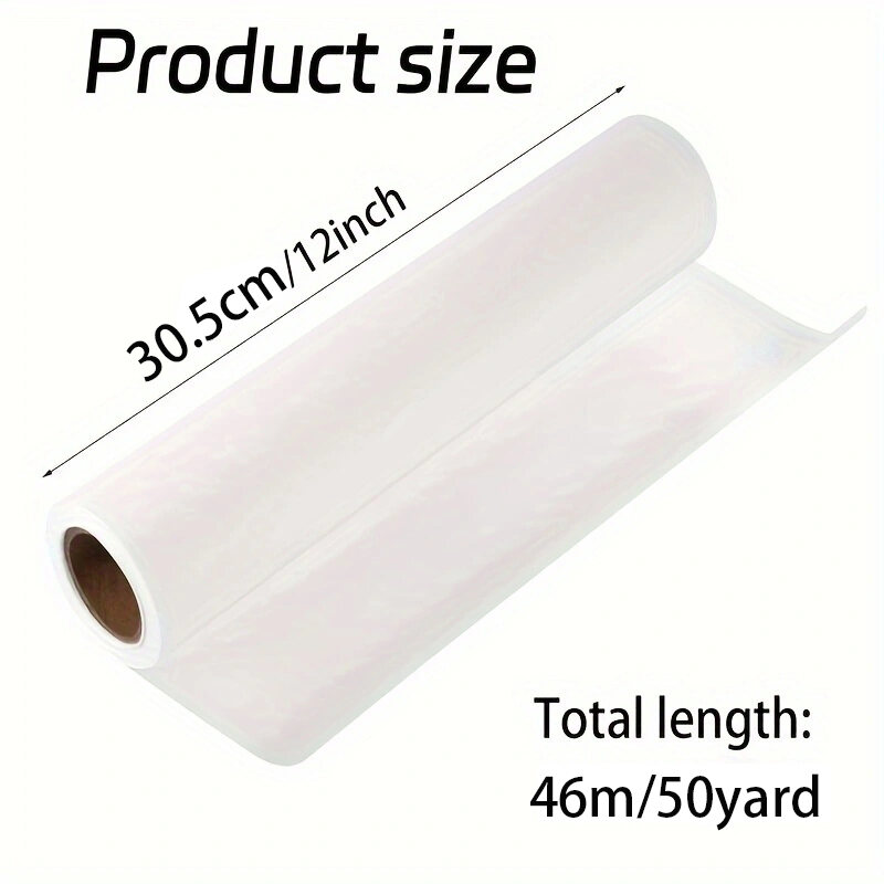 Tracing Paper Roll 12 in X 50 Yards White Trace Paper Translucent Clear Tracing Paper Drawing ...