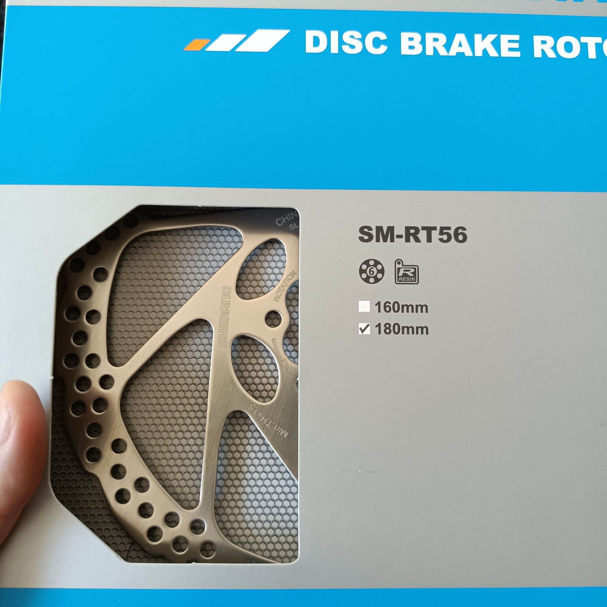 SHIMANO DEORE DISC BRAKE ROTOR SM-RT56 6 BOLT | Lazada
